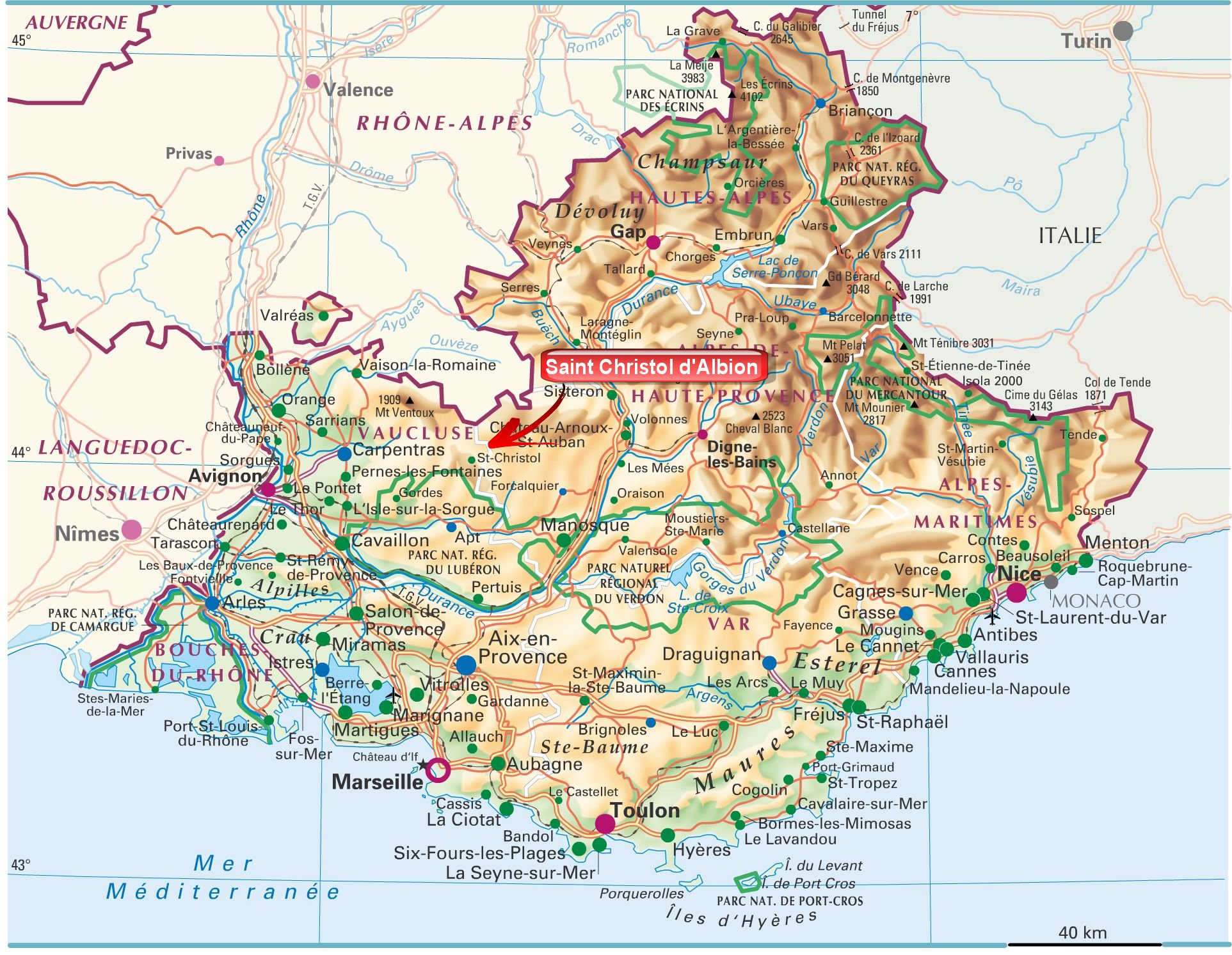 Mairie - Mairie de Saint Christol (84390 Vaucluse)